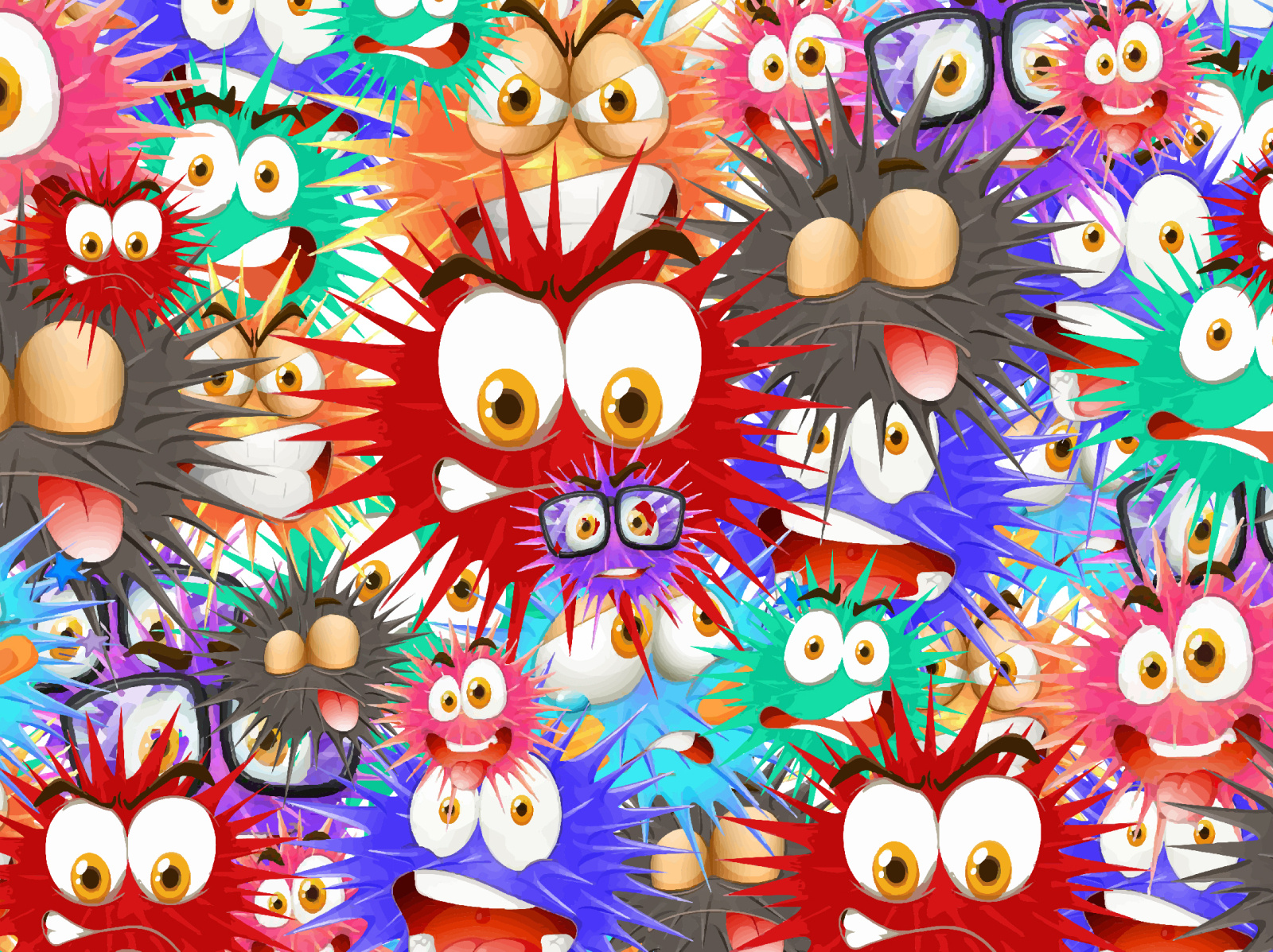 NEW VIRUS PATTERN DESIGN by Shahbaz on Dribbble