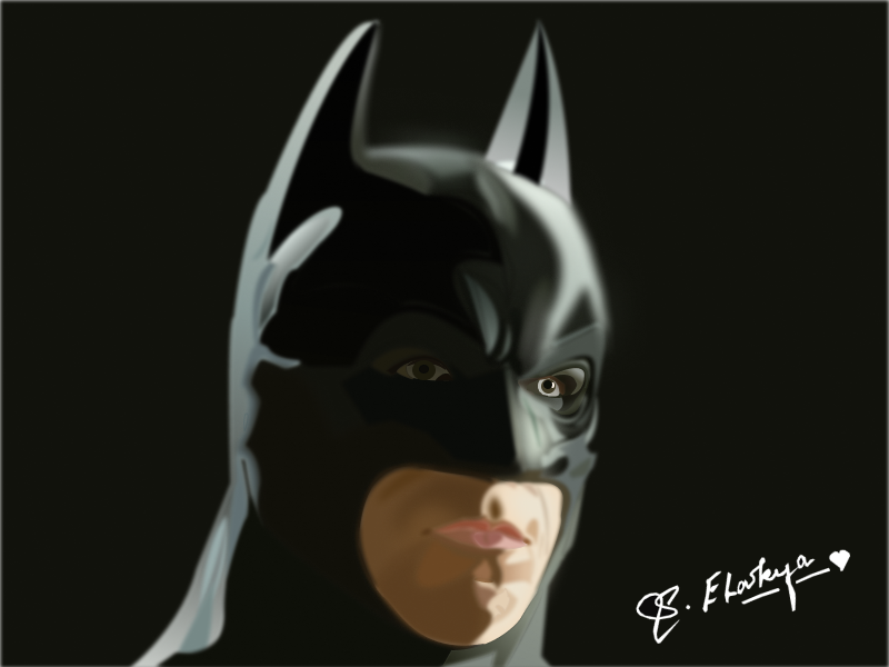 Batman - Figma Illustration by Elakya Sekar on Dribbble
