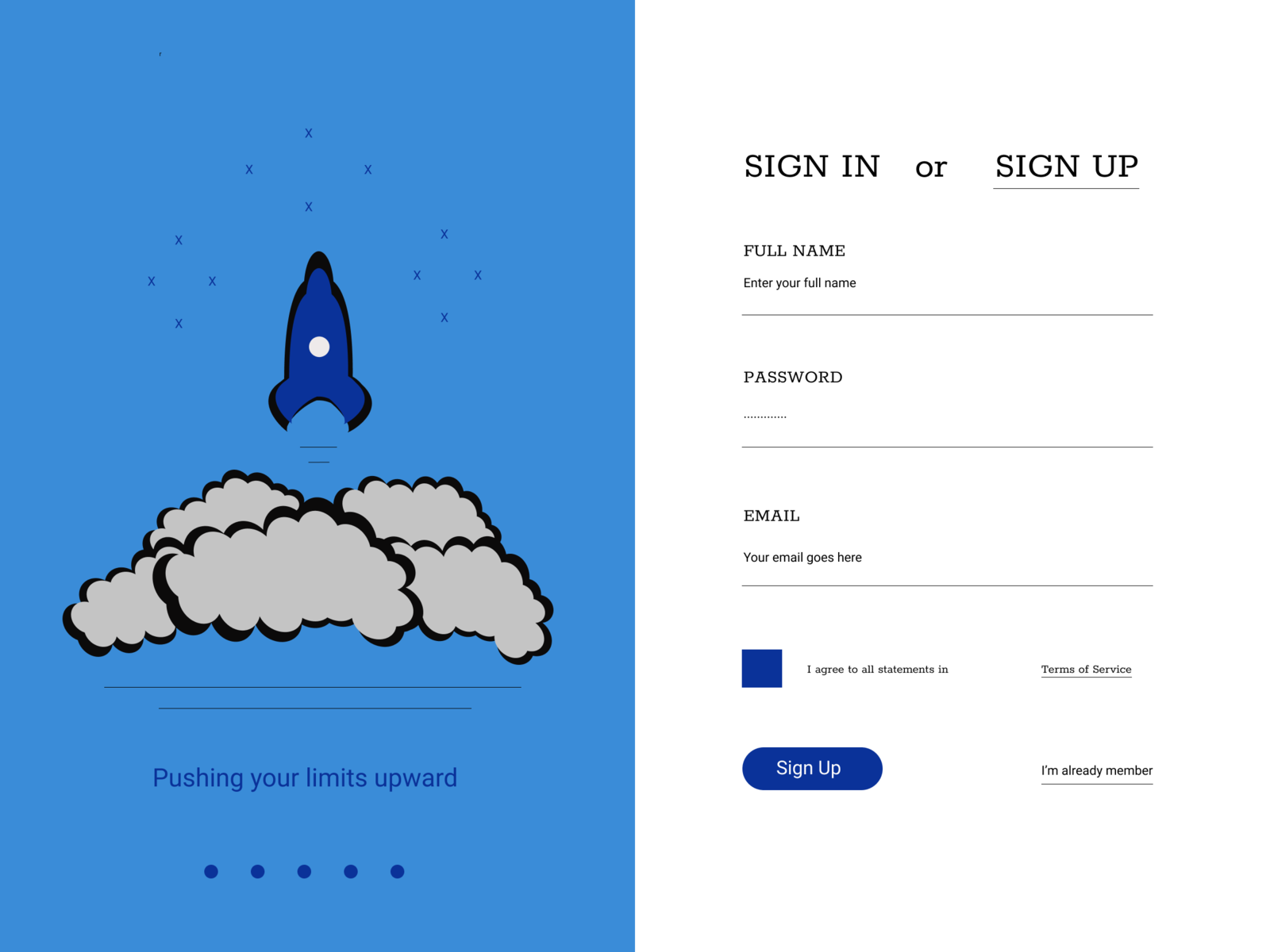 UX Rocket by Timothy Kelly on Dribbble