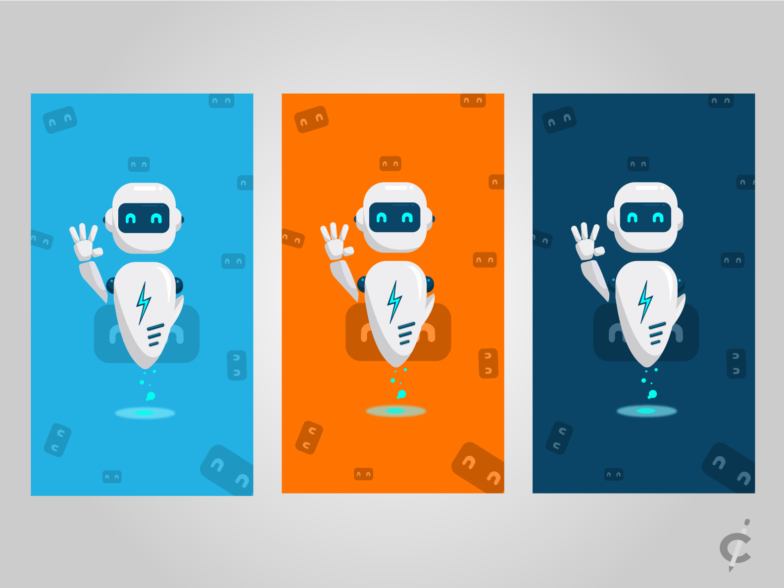 Robot (Ibot themes) by Charles Kojo Peprah on Dribbble
