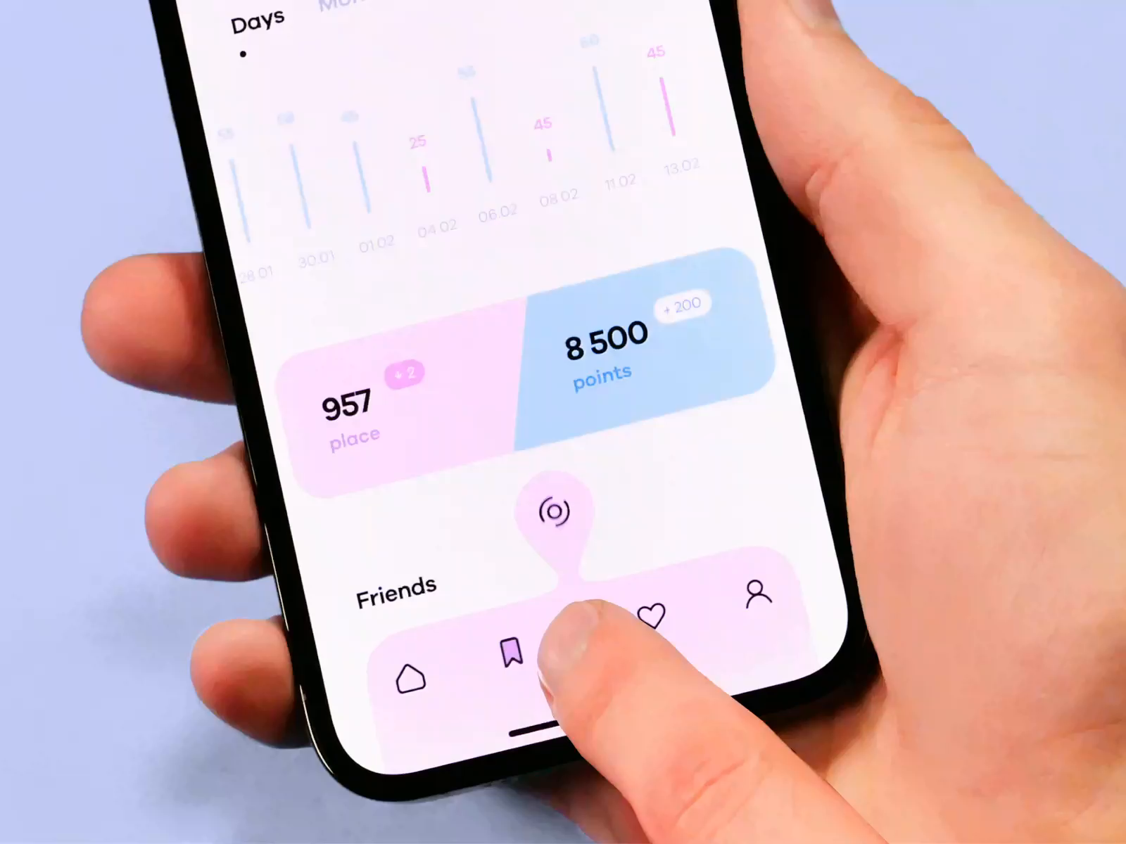 Tab bar liquid animation tutorial / Trailer by Cuberto on Dribbble