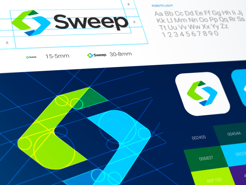 Sweep Logo Design by Cuberto on Dribbble