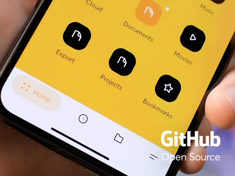 Bubble Icon Tab Bar Open Source by Cuberto on Dribbble