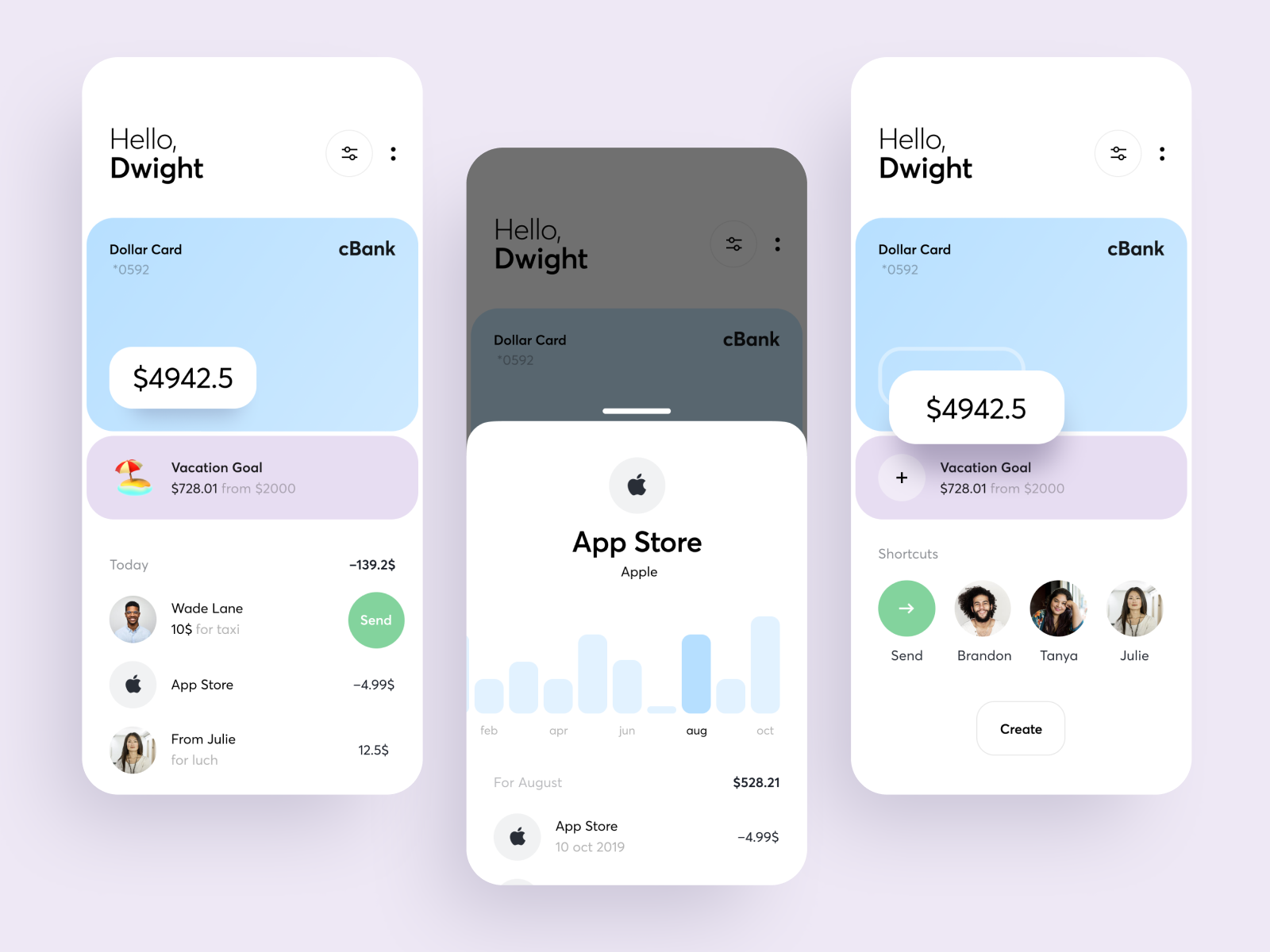 Mobile App Design by Tushar Imran | Dribbble
