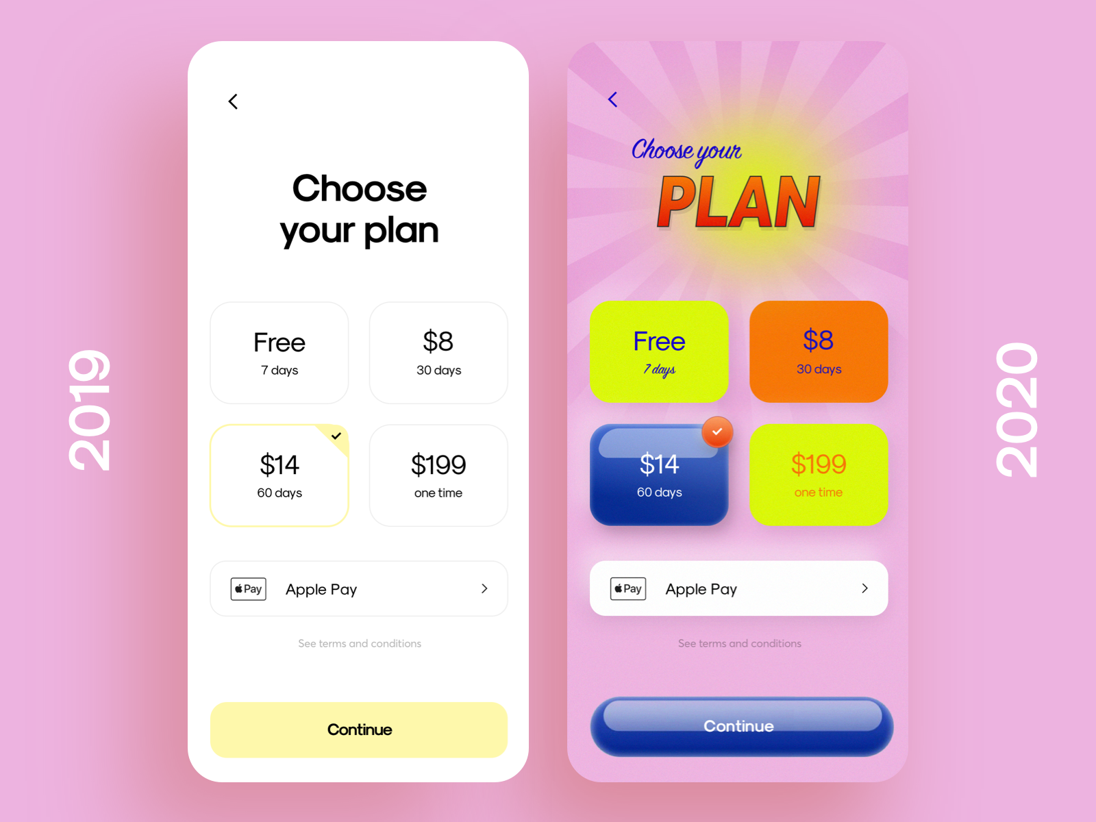 UI design trend 2020 by Cuberto on Dribbble