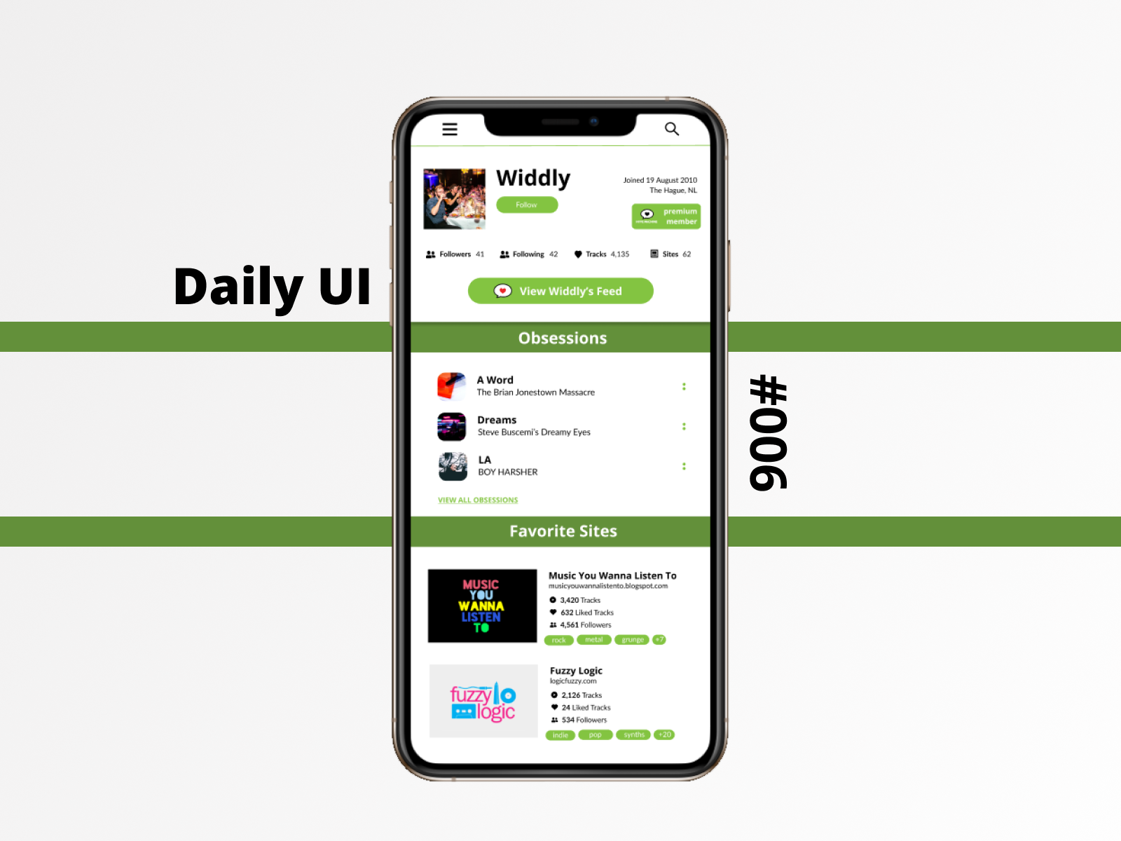 Daily UI - #006 by Zachary Ceulemans on Dribbble