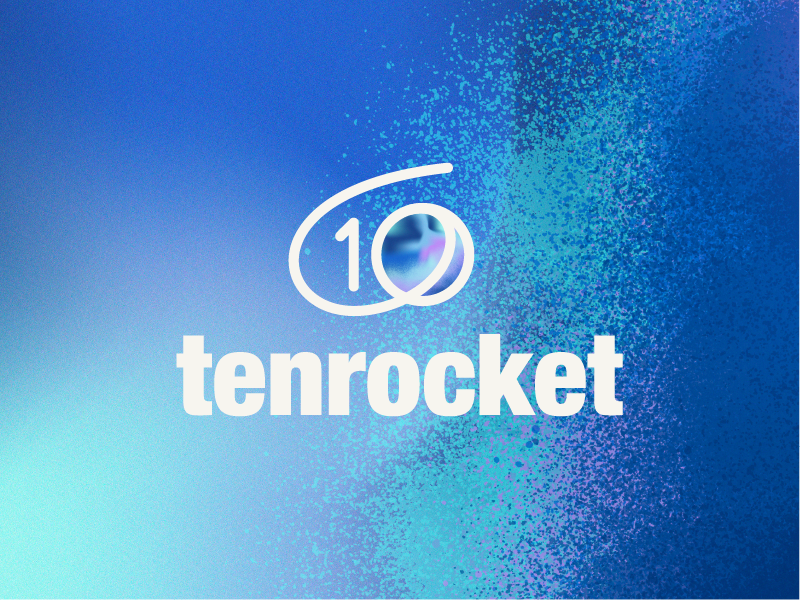 Tenrocket Logo by Josh Wood for Polar Notion on Dribbble
