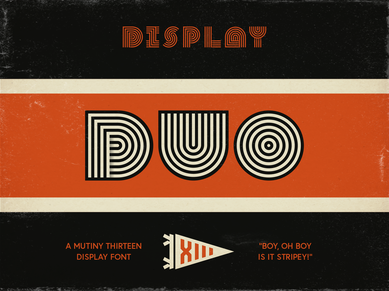 DUO — Typeface by Mike Davies on Dribbble