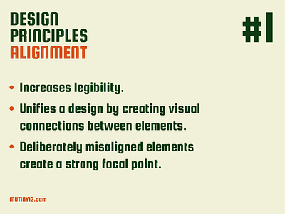 Design Principles Animation — Alignment by Mike Davies on Dribbble