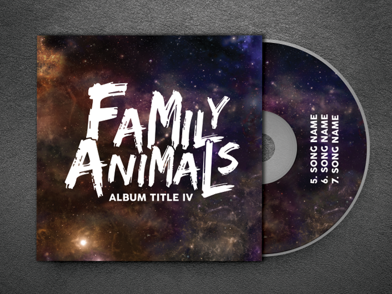 Family Animals Band Logo by Samantha Nardelli on Dribbble