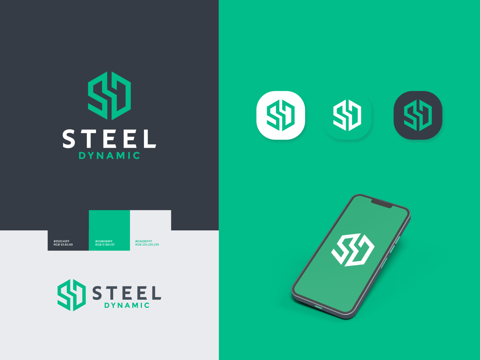 Construction logo | Letter SD logo by Abdul Kadir on Dribbble