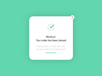 Daily UI #16 - popup by Nick Cave on Dribbble