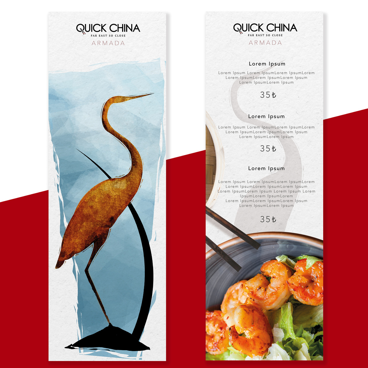 Illustration Menu Design for Asian Food Restaurant by Hugger-Mugger ...