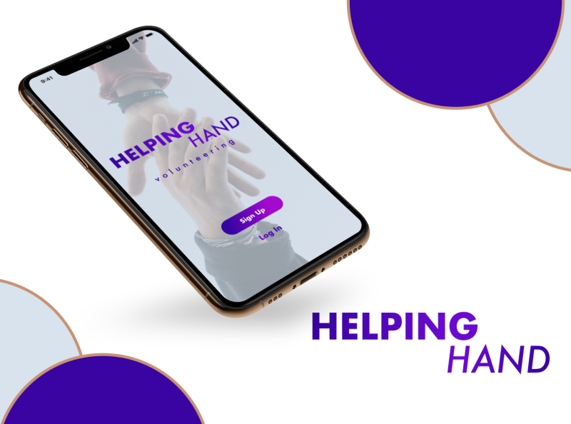 Helping Hand Header Image by Marcus Vaughn on Dribbble