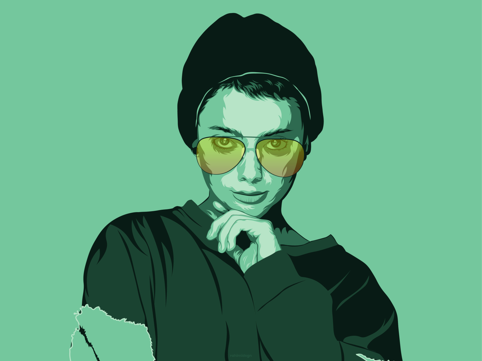 Random Portrait by Mohamad Aiman on Dribbble