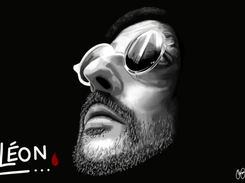 A new drawing. Jean Reno in Léon. by Ollie George on Dribbble