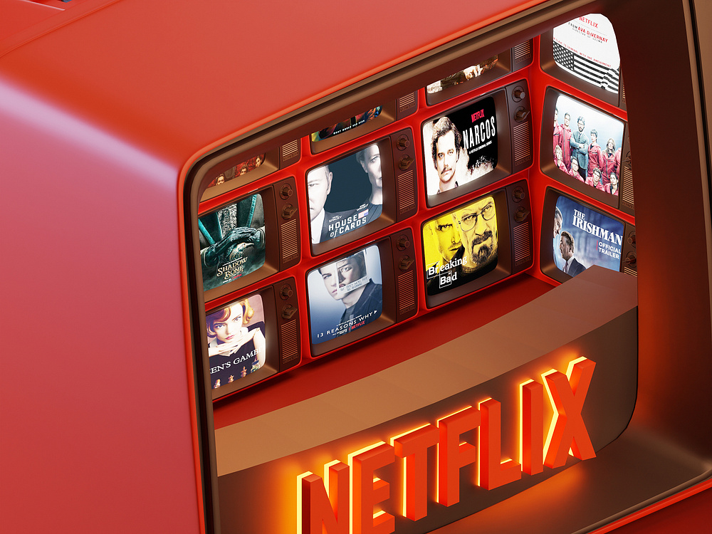 Netflix by Eslam Mhd on Dribbble