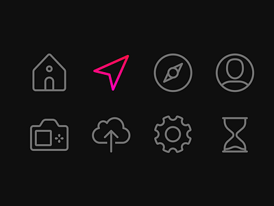 Random icons by Jonatan Castro on Dribbble
