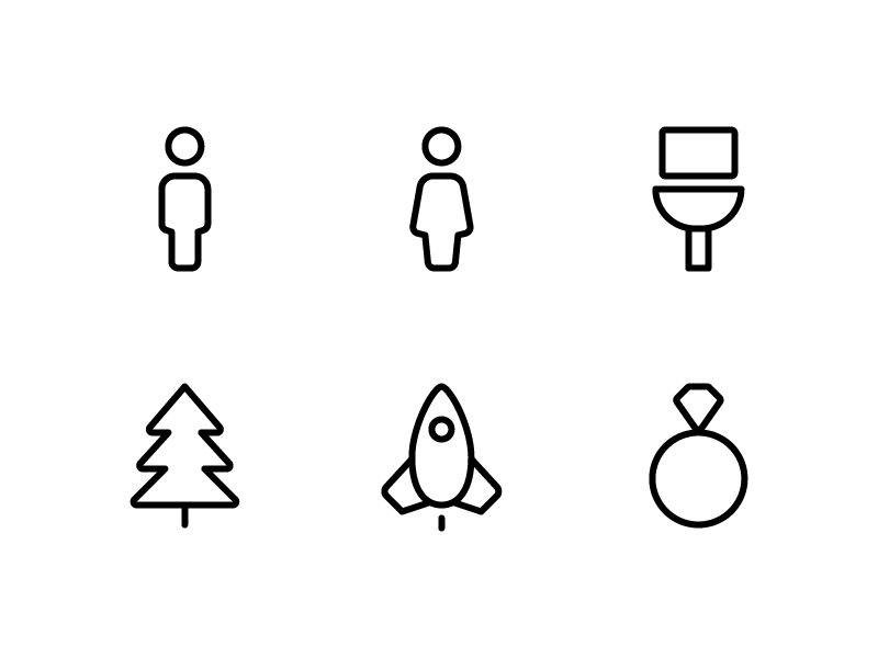 Random icons 21 by Jonatan Castro on Dribbble