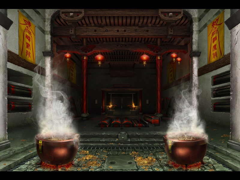 Chinese themed slot game background by slotopaint.com on Dribbble