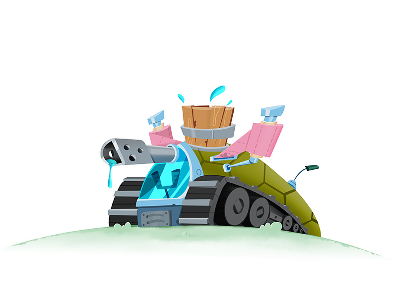 Toilet paper tank by Paul-Constantin Turcanu on Dribbble