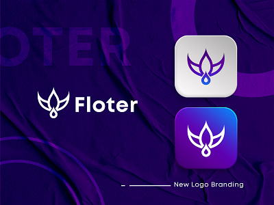 Floter Branding by Graphics Theme 🎯 on Dribbble