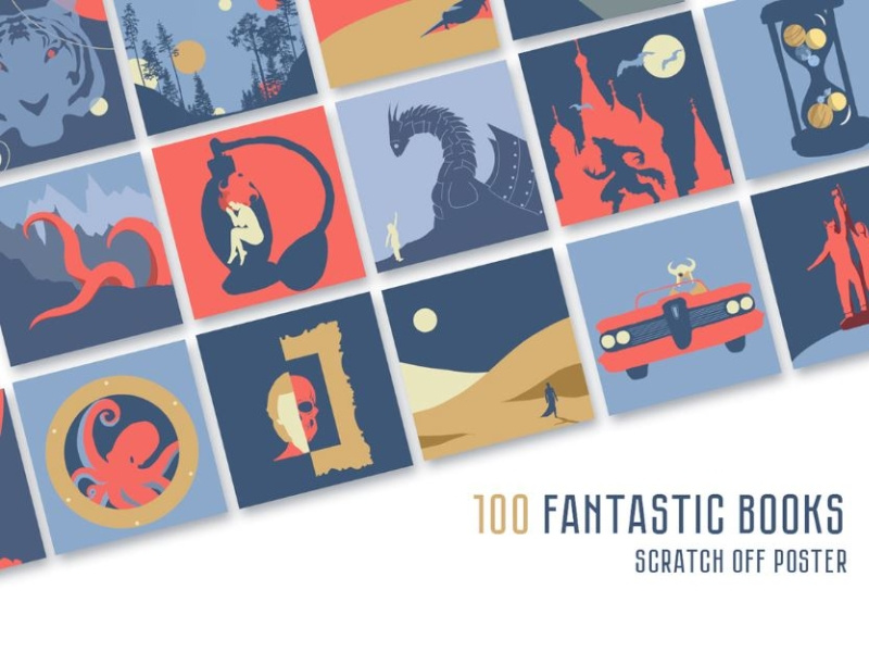 Book Poster by Lamzirina on Dribbble