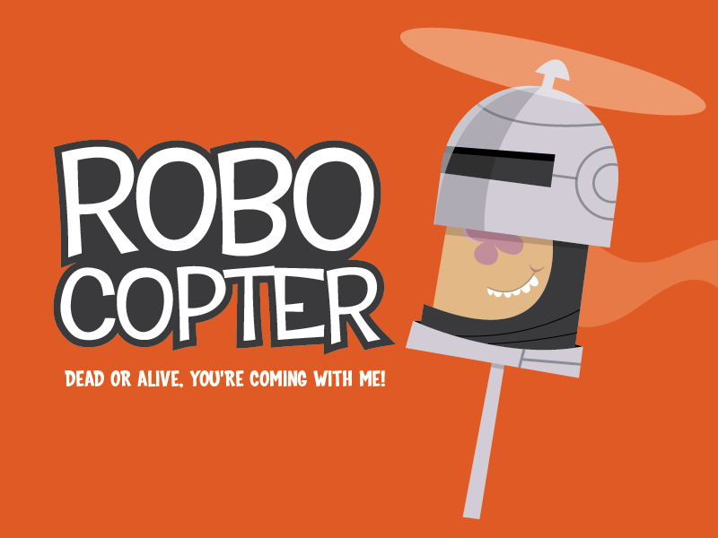 Robocopter by Ricardo Gimenes on Dribbble