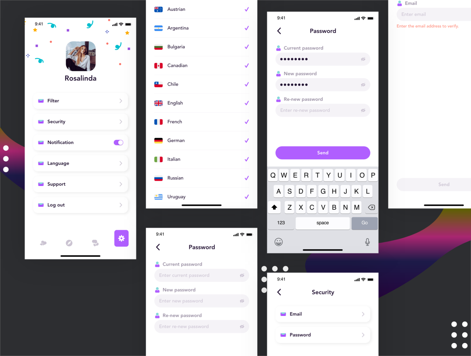 Uiheroes email app by Arnold lemus on Dribbble