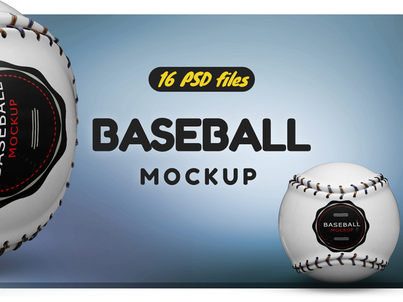 Baseball Mockup by Pixelmockup on Dribbble