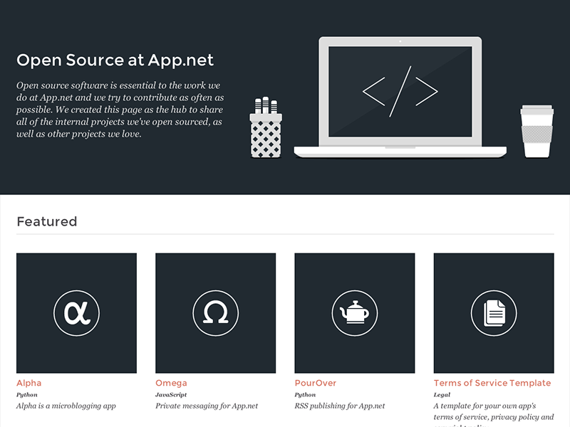 Open Source by Ian Mintz on Dribbble