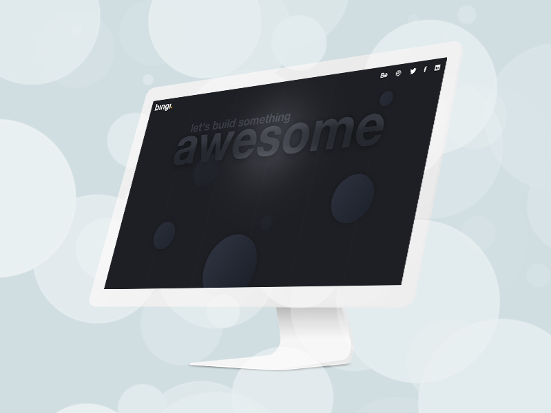 My Website Update by Naresh Bingi on Dribbble