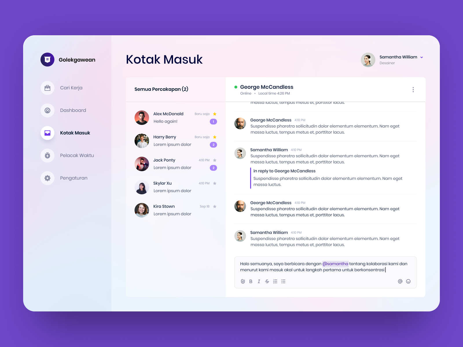Job Seeker UI by Joharwn on Dribbble