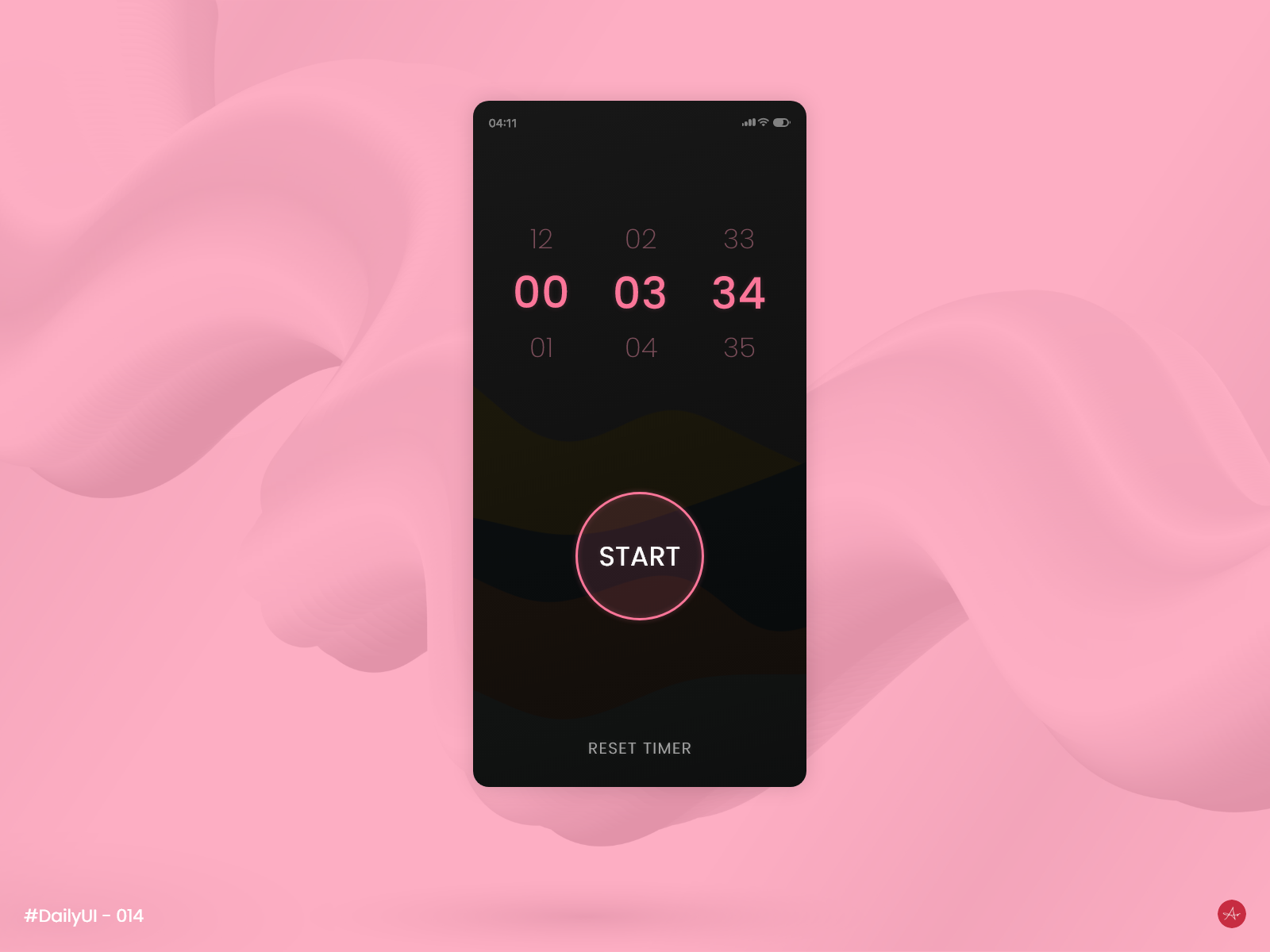 Countdown Timer - #DailyUI #014 - Design Challenge by Arravind R on ...