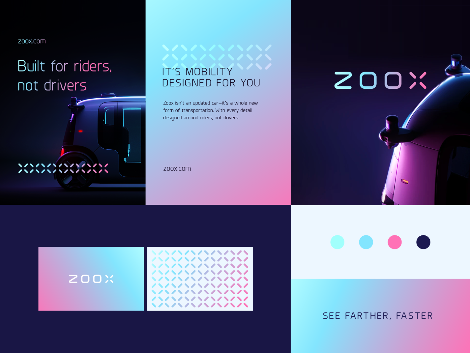 Zoox Rebranding - Identity system by Ahmed on Dribbble