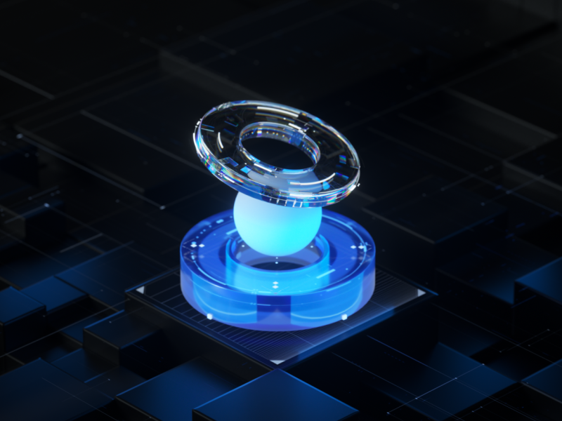 Magic Cylinder AI Logo 3D icon by Bolun on Dribbble