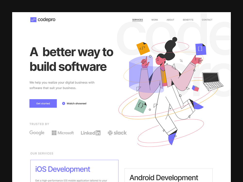 Browse thousands of Developer images for design inspiration | Dribbble
