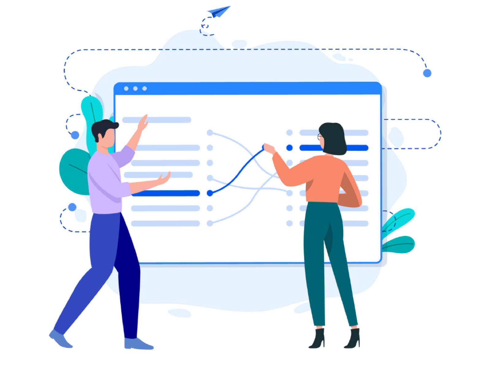 Web Illustration Representing Data Mapping By CamaDesigns On Dribbble web-illustration-representing-data-mapping-by-camadesigns-on-dribbble