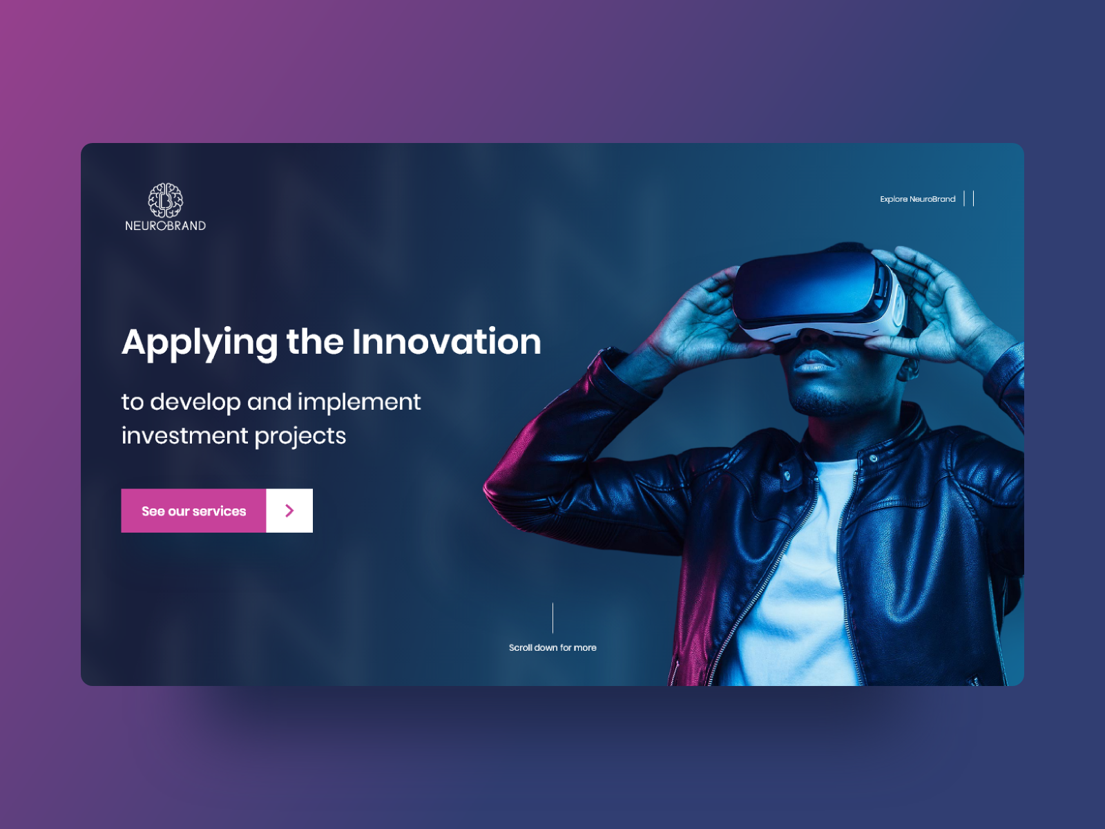 Neurobrand Web by Kingsmen Design on Dribbble