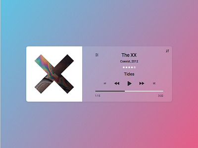 Music Player by Jose Arnaldos on Dribbble