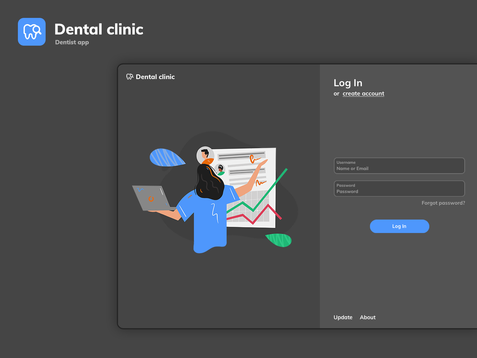 Dental Clinic by Angelina Polonik on Dribbble