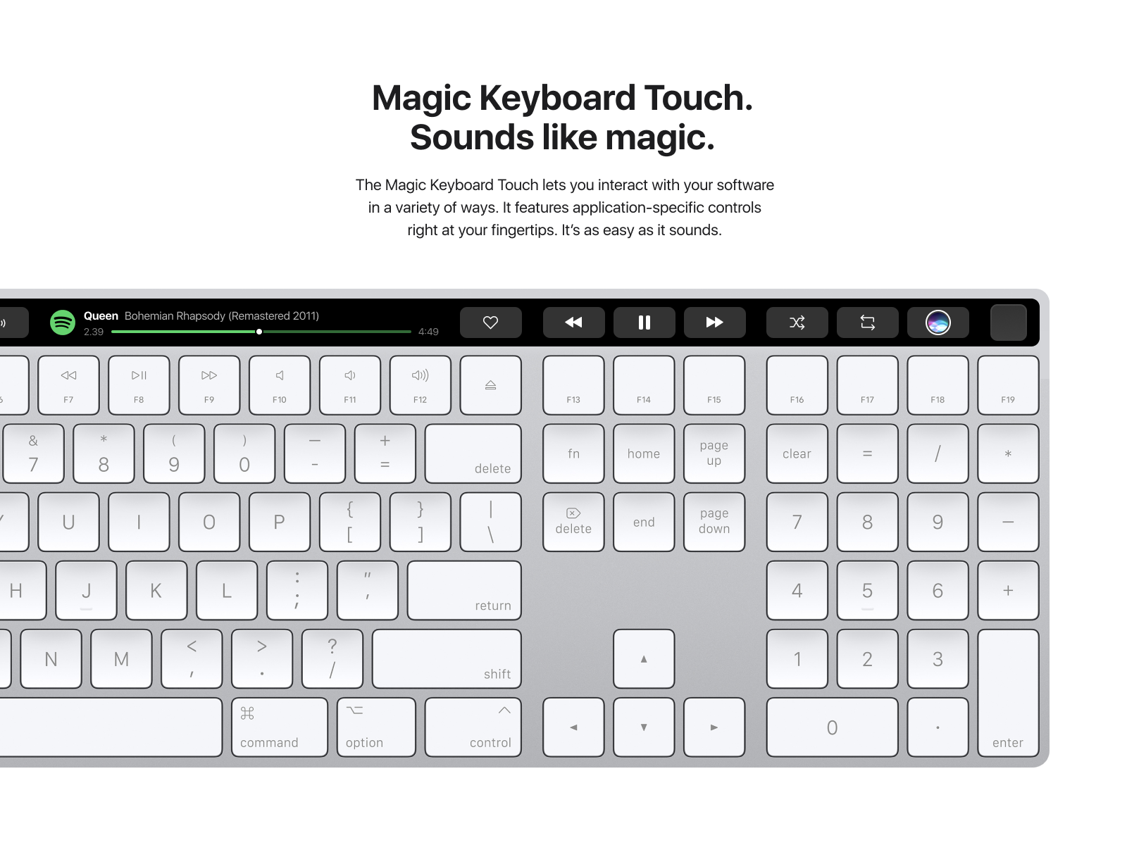 Magic Keyboard Touch – Music Player by Dannny on Dribbble