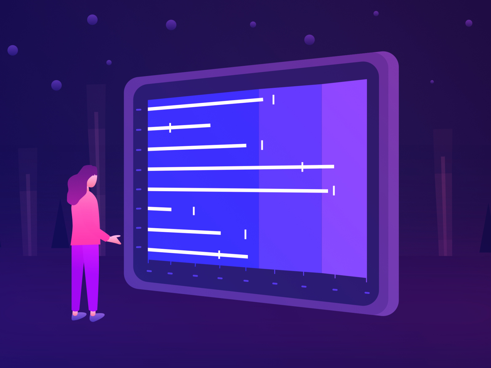 Introducing Essential JS 2 Bullet Chart by Aravindh_illusion on Dribbble