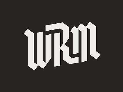 WRM logo by davide pagliardini on Dribbble