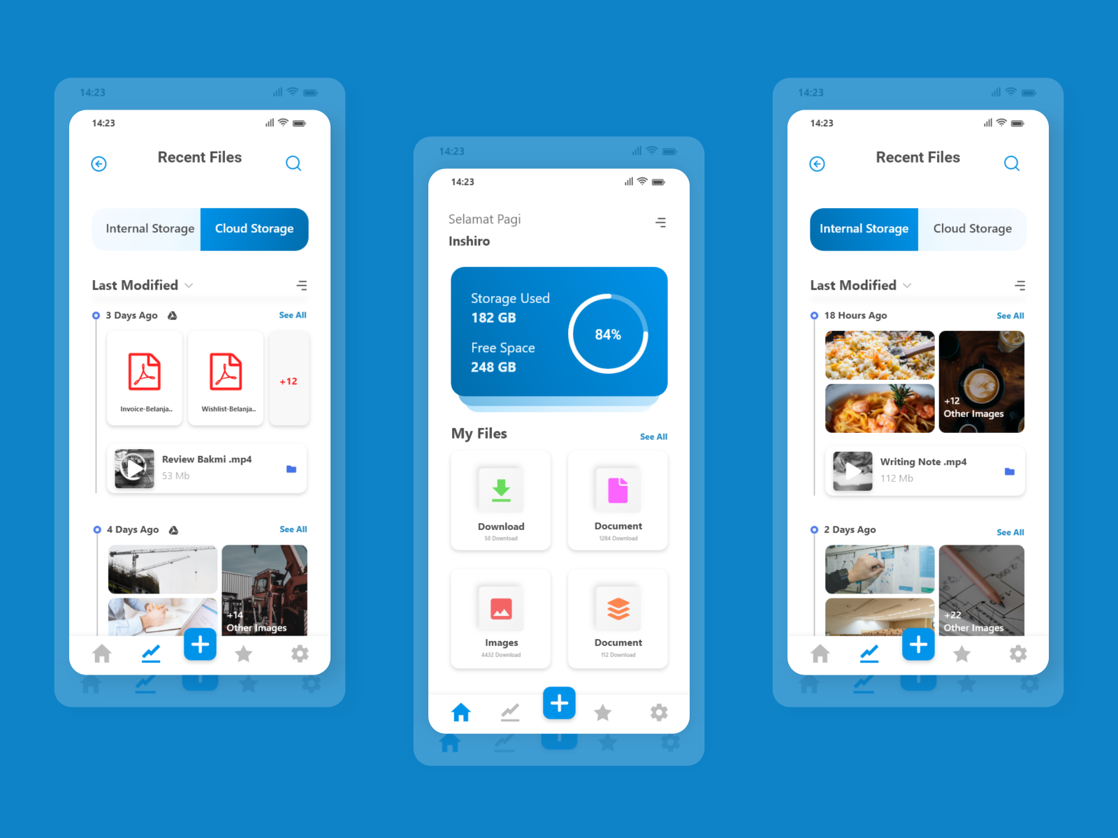 Storage Management App by Inshiro on Dribbble