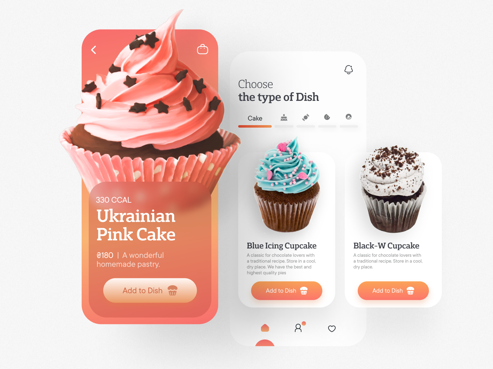 Dish Selection - App UI/UX Mobile by Theo Miracles on Dribbble