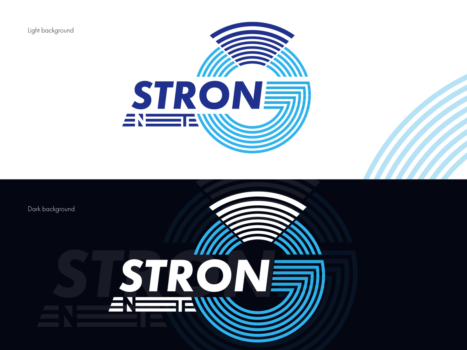 STRONG NET LOGO by Md. Jual Hosain on Dribbble