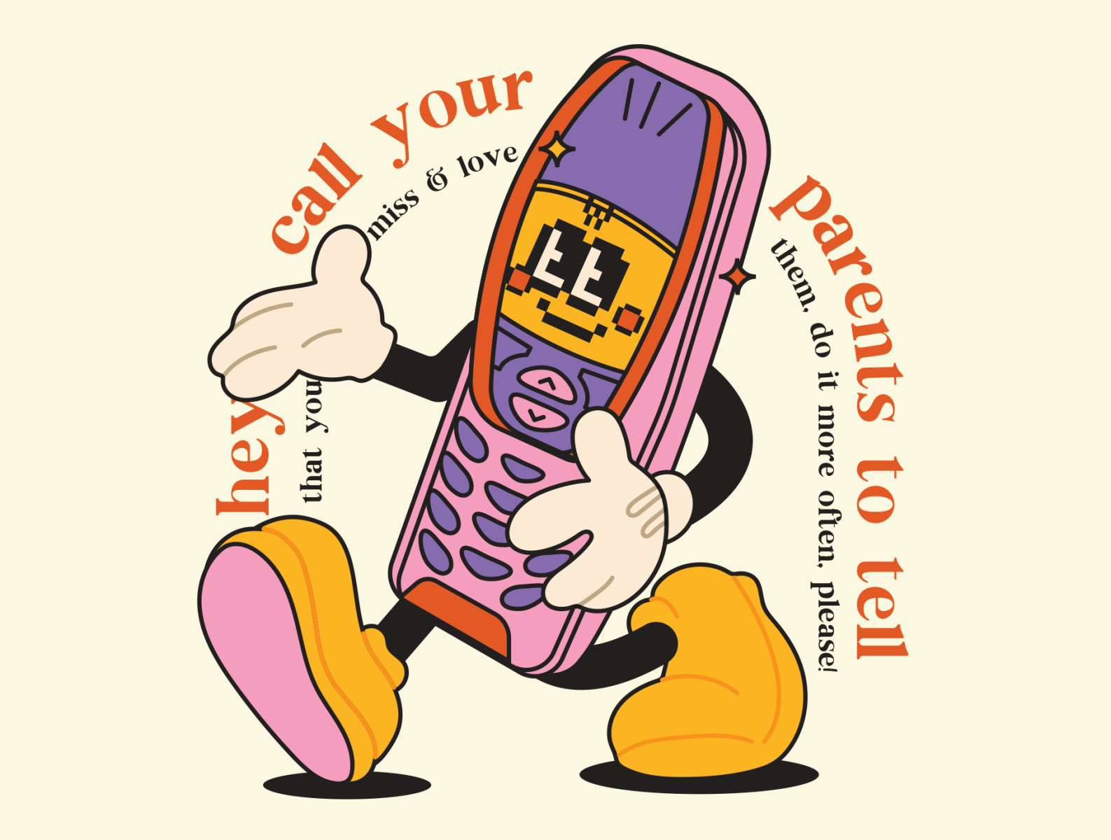 call your parents by valestrator on Dribbble