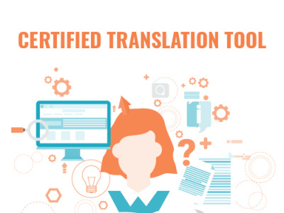 Certified Translation Tool by Universal Translation Services on Dribbble