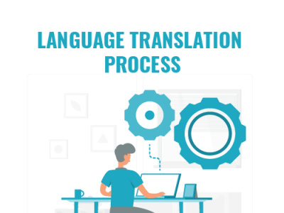 Language Translation Process by Universal Translation Services on Dribbble